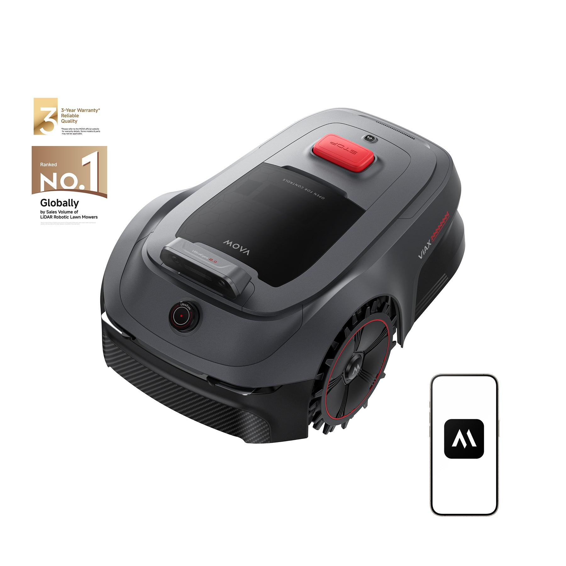 MOVA ViAX 500 Robot Lawn Mower – Smart Wire-Free Mowing | MOVA – MOVA ...